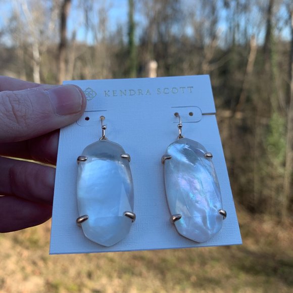 Kendra Scott | Jewelry | Kendra Scott Esme Rose Gold Drop Earrings ...